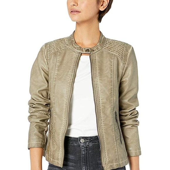 Sebby Collection | Jackets & Coats | Sebby Collection Faux Leather Moto ...